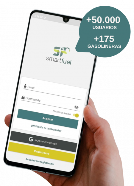 Smartfuel - Reposta más rápido y barato en la gasolinera